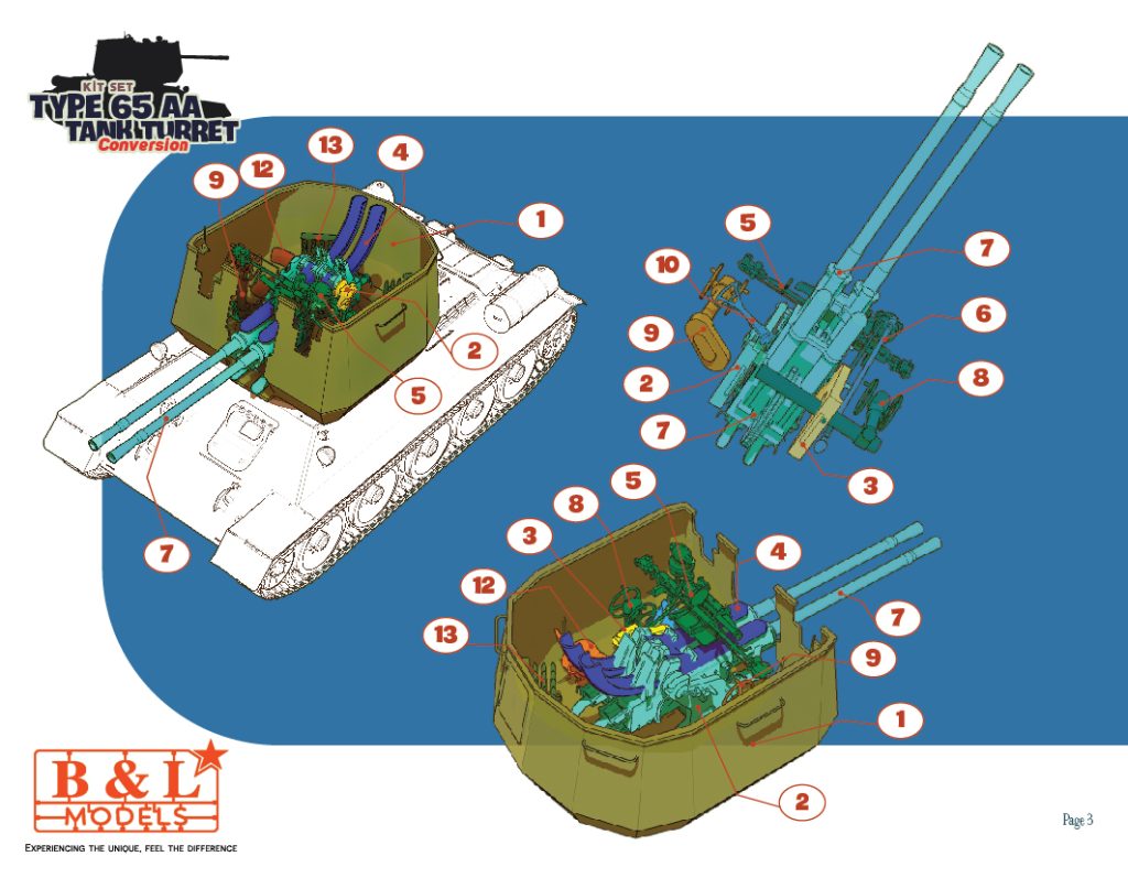 Type 65 AA tank - B&L Models