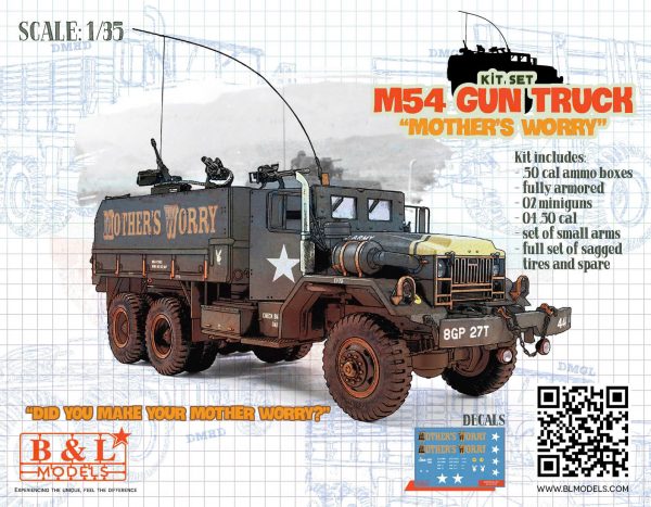 M54 Gun Truck - B&L Models